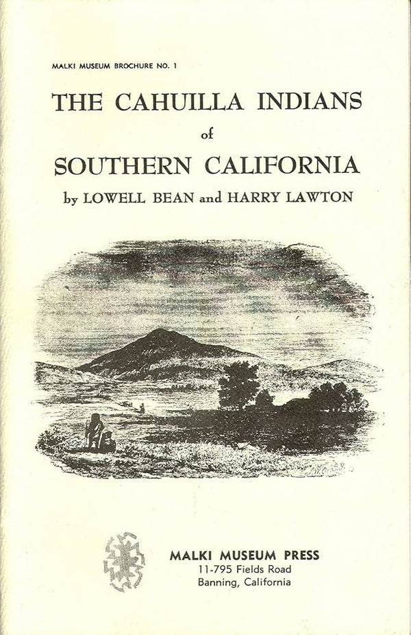 Cahuilla Indians of SO CAL Bklt – My Store